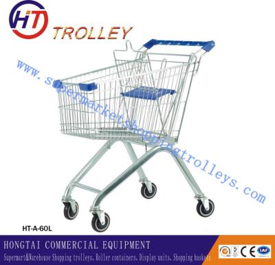 Cina Carrello d'acciaio del supermercato di euro stile durevole con le macchine per colata continua 4