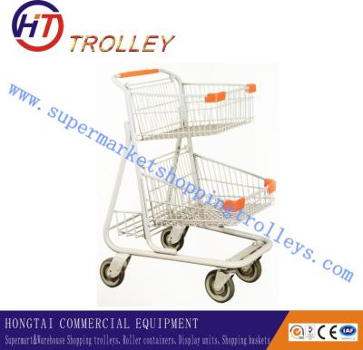 Cina Tipo canadese rivestito su misura dello zinco dei carrelli del supermercato in vendita
