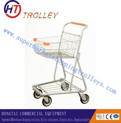 Cina Carrello del supermercato di Unfoldable, carrelli d'acciaio di acquisto del metallo in vendita