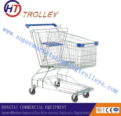 Cina Carrello/carrelli d'acciaio portatili del supermercato con quattro ruote in vendita