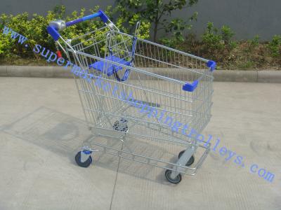Cina Maniglia allungabile di stile 150L del supermercato del carrello non pieghevole asiatico di acquisto in vendita