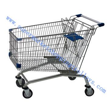 Cina 150L vendono al dettaglio i carrelli di acquisto/il carrello acquisto di drogheria con il bambino Seat in vendita