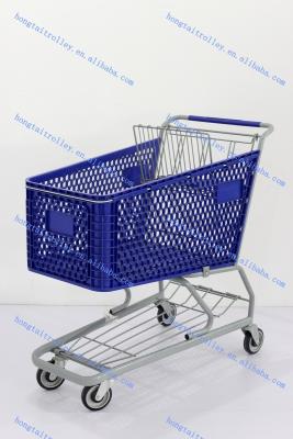 Cina Bordo di plastica di logo dei carrelli di acquisto del supermercato di Uncollapsible in vendita
