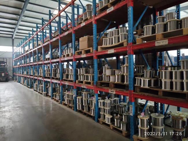 Stainless steel plain dutch woven filter mesh close-up view