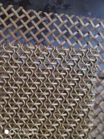 China Custom Anodized Architectural Metal Mesh Partition Wall Divider for sale