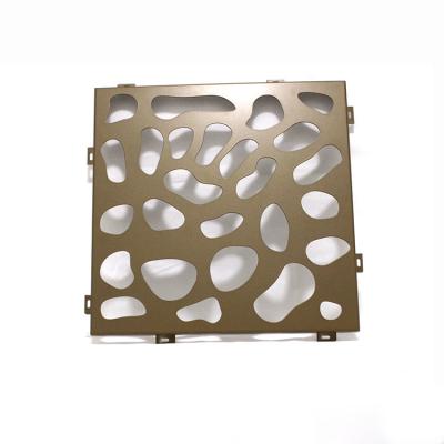 中国 室内用PVDF孔付き金属ファサード 1500x2500mm 装飾網 販売のため