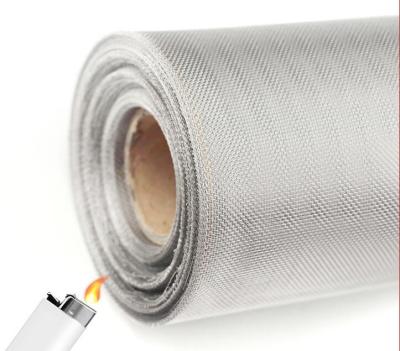 China Acid Resisting 304 Stainless Steel Mesh Roll Square Metal Woven Sieving Screen Filter Netting for sale