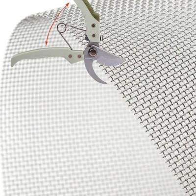 China Customizable Woven Stainless Steel Bulletproof Security Fly Insect Window Screens for sale