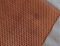 China Micro Expanded Copper Mesh For Aircraft Lightning Defense for sale