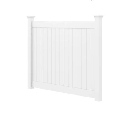 China Privacy Vinyl Plastic Fence Panel Garden Waterproof Pvc Fence For Pool for sale