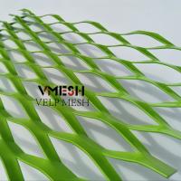 China Customized Powder Coated Wall Cladding Expanded Metal Facade Mesh for sale