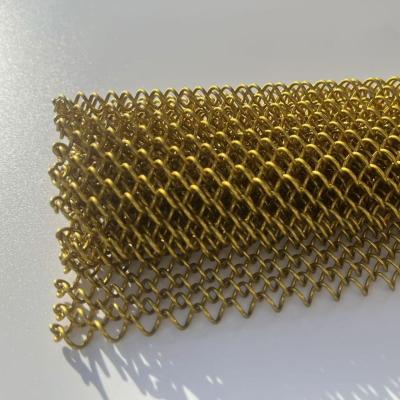 Cina Tenda a catena intrecciata in alluminio colorato personalizzato in vendita