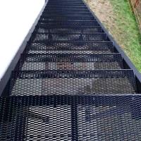 China Customized Steel Hexagonal Expanded Mesh Galvanized Expanded Plate Mesh for Walkway for sale