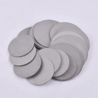 中国 カスタムカット精度0.5-300μm 多層シンターフィルターメディア 販売のため