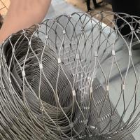 China Architectural Wire Rope Mesh for Railing Infill Facade Cladding for sale
