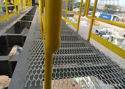 China 4.5mm Galvanized Steel Expanded Metal Sheet for Platforms for sale