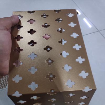 中国 青銅色 ミツバチの巣 建築用 孔付金属板 販売のため