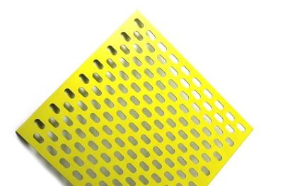 Китай Шестиугольный перфорированный алюминиевый лист для фильтрации продается