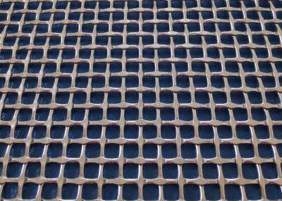 China 0.02-2.0mm Wire Lock Crimped Architectural Metal Mesh Brass Bronze Velp for sale