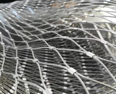 China 3mm Stainless Steel Rope Wire Mesh 7*7 1*7 X Tend Kontted Type for sale