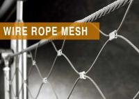 Cina Furto annodato ISO9002 di Mesh For Bird Aviary Anti della corda di acciaio inossidabile di AISI 316 in vendita