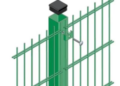 Cina Sicurezza 868 656 doppio rivestimento saldato della polvere del foro di Mesh Fence 50*200mm del cavo in vendita