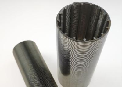 China Inconel Inckel Slotted Wedge Wire Filter Screen 600mm OD For Construction for sale