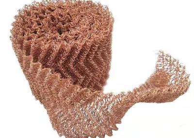 China SS316 0.2mm Wire Knitted Filter Wire Mesh 2x3mm 12x6mm Hole for sale