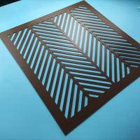 중국 장식적인 2.0 밀리미터 두께 천공 메시 패널 레이저 절단 전면 스테인레스 강 판매용