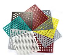 1.2 mm dickes Aluminiumverzinktes Stahlperforiertes Netz