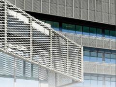 Perforazione in polvere rivestita di alluminio con rete di metallo espanso per decorazioni di pareti esterne