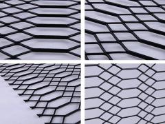 Design moderno galvanizado galvanizado de aço gótico de malha metálica expandida