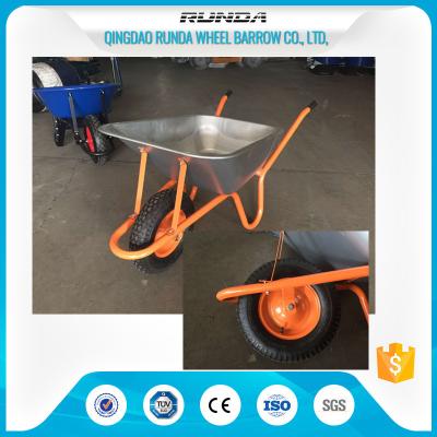 China durable use galvanized color tray metal commercial wheelbarrow,industrial wheelbarrow for sales for sale