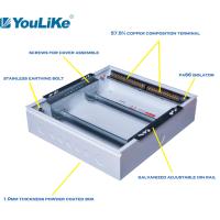 China Electric Plastic Flush Mount Distribution Box 32 Way With CE Certification for sale