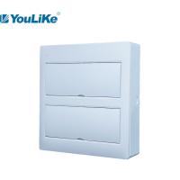 China Two Phase MCB Panel Board Box Copper Terminal With Adjustable DIN Rail for sale