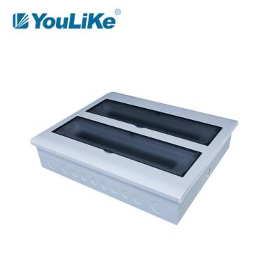 Cina 42 la cavità di plastica del pannello del contenitore di scatola di distribuzione elettrica di modo IP40 MCB ha montato in vendita