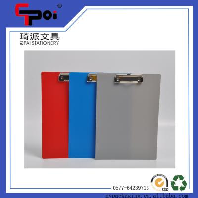 China Office Stationery Suppliers Clip Board A4 PP File Folder Clipboard for sale