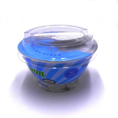 China 120ml PP Yogurt Cup Disposable Plastic Yogurt Container for sale
