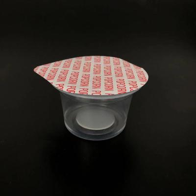 Cina Contenitore di plastica eliminabile di tazze 5oz 7oz 2500pcs/di Chili Sauce Snack Oripack Transparent in vendita