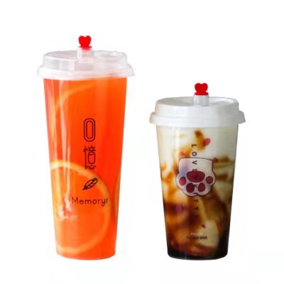 China Oripack PP Plastic Bubble Tea Cup 360ml To 1000ml for sale