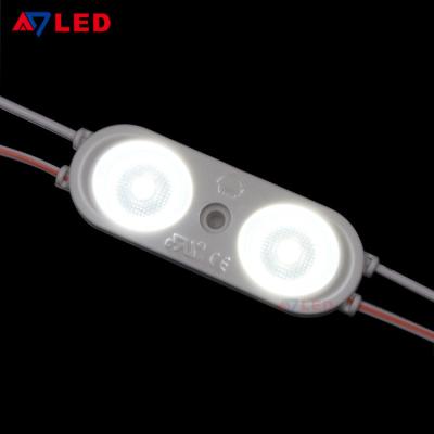China China dc 12v 2w outdoor waterproof high power injection backlight smd 2835 led module light for sale