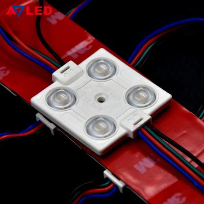 China 4Leds SMD5050 Injection RGB LED Module for sale