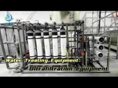 Ausrüstung für die Ultrafiltration durch Umkehrosmose Industrielle Ultrafiltrationsmaschine