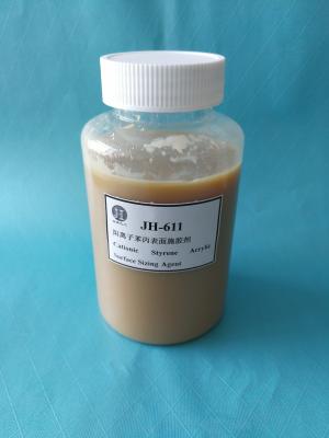 China Cationic Styrene Acrylic(SAE) Surface Sizing Agent for packaging paper JH-611 for sale