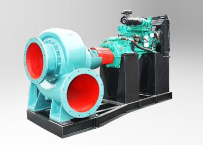 China Flood prevent Diesel Centrifugal Water Pump set split case type 485m3 / hour for sale