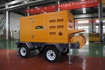 China Portable Perkins Diesel Generator with 2 / 4 wheels trailer , diesel house generator for sale