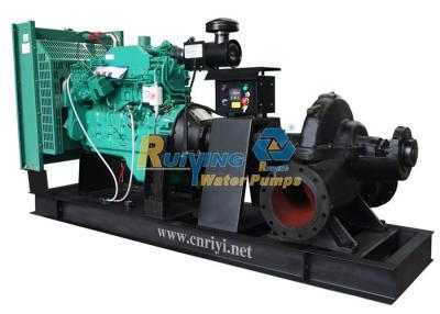 China 8 Inch / 200mm inlet and outlet Diesel Engine Water Pump 300m3/h flow 60m lift for sale