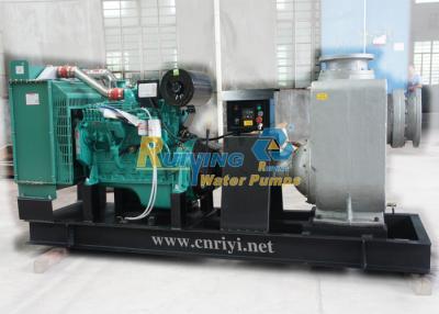 China 12Inch diesel water pump , Mobile type 50M Head 7M Suction farm water pump for sale