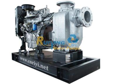China High efficiency 8 inch head 65m diesel centrifugal water pump with cummins engine for sale