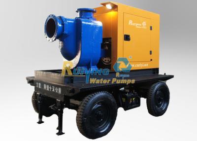 China Large Flow 400m3/h lift head 75m Diesel Centrifugal Water Pump for irrigation for sale